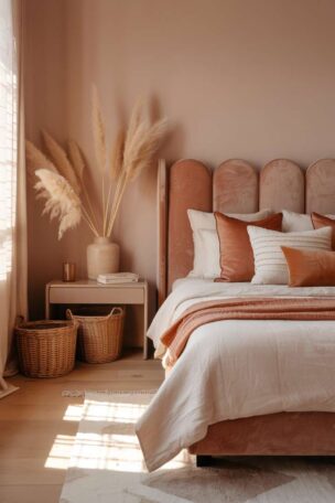 13 Inviting Earthy Pink Bedroom Ideas That Feel Grounded