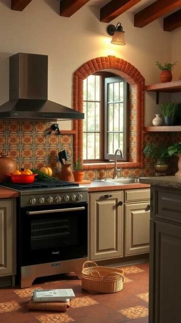 19 Stunning Spanish Mediterranean Kitchen Design Ideas