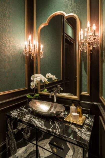 13 Timeless Luxury Powder Room Design Ideas You'll Love