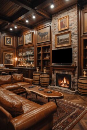 24 Classy Man Cave Ideas for a Refined, Modern Space Look