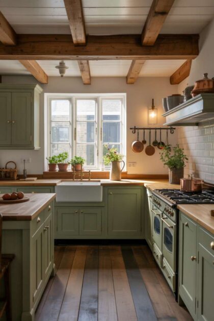 18 Charming Modern Cottage Kitchen Ideas for Warm Spaces