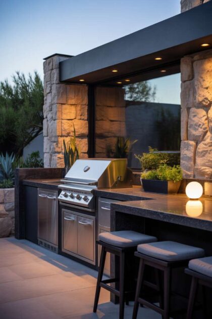 27 Stunning Outdoor Kitchen Design Ideas for Stylish Hosting