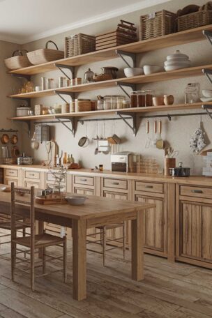 24 Charming Rustic Farmhouse Kitchen Ideas You'll Love