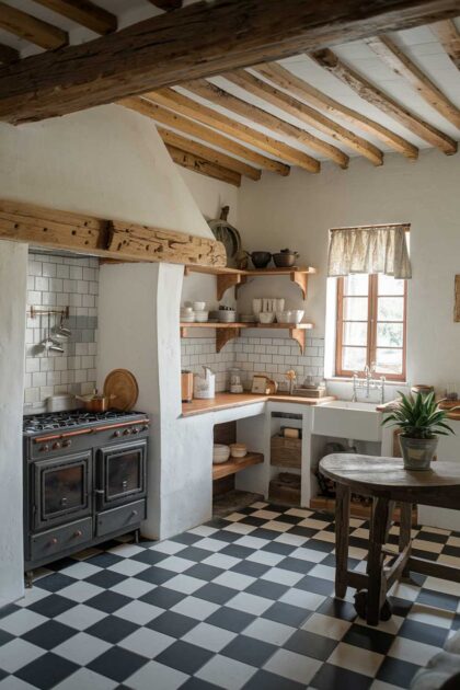 24 Charming Rustic Farmhouse Kitchen Ideas You'll Love