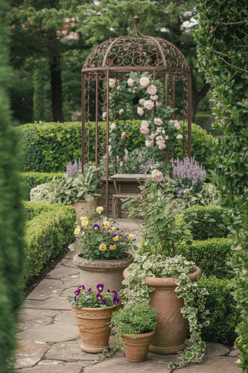 25 Gorgeous Vintage Garden Decor Ideas for Timeless Beauty