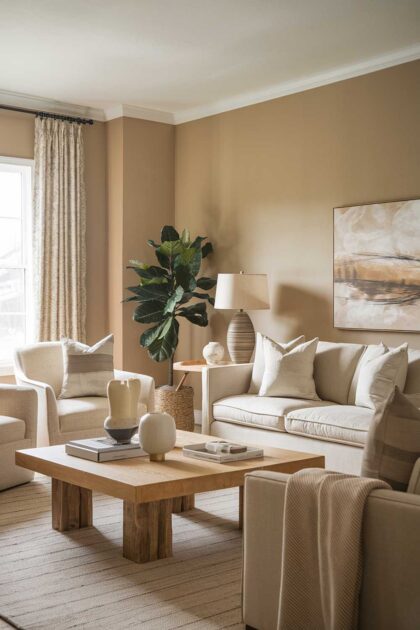 23 Warm and Neutral Living Room Decor Ideas That Work