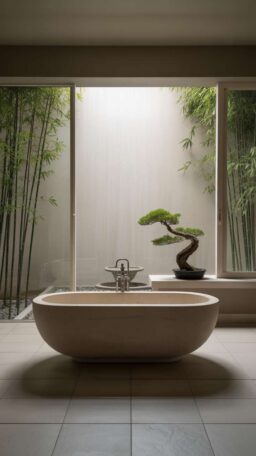 23 Serene Zen Bathroom Design Ideas for Peaceful Retreats