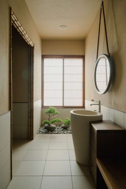 23 Serene Zen Bathroom Design Ideas for Peaceful Retreats